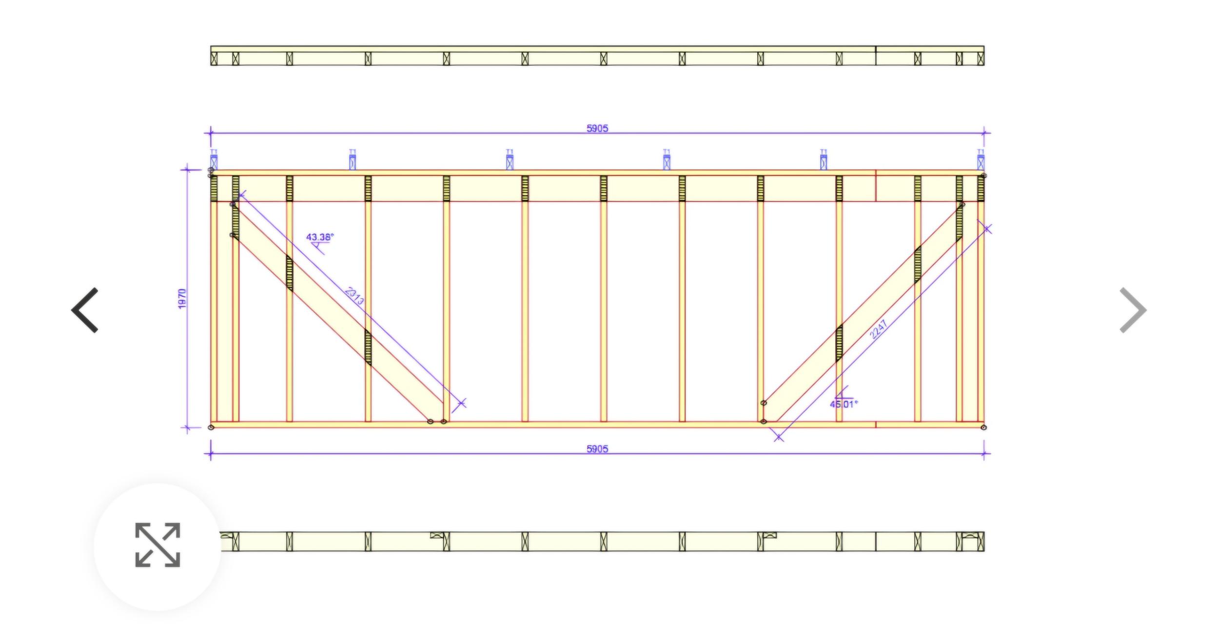 Ca 42m2 kuuri/abihoone puitkarkassi ehitus - Hange.ee