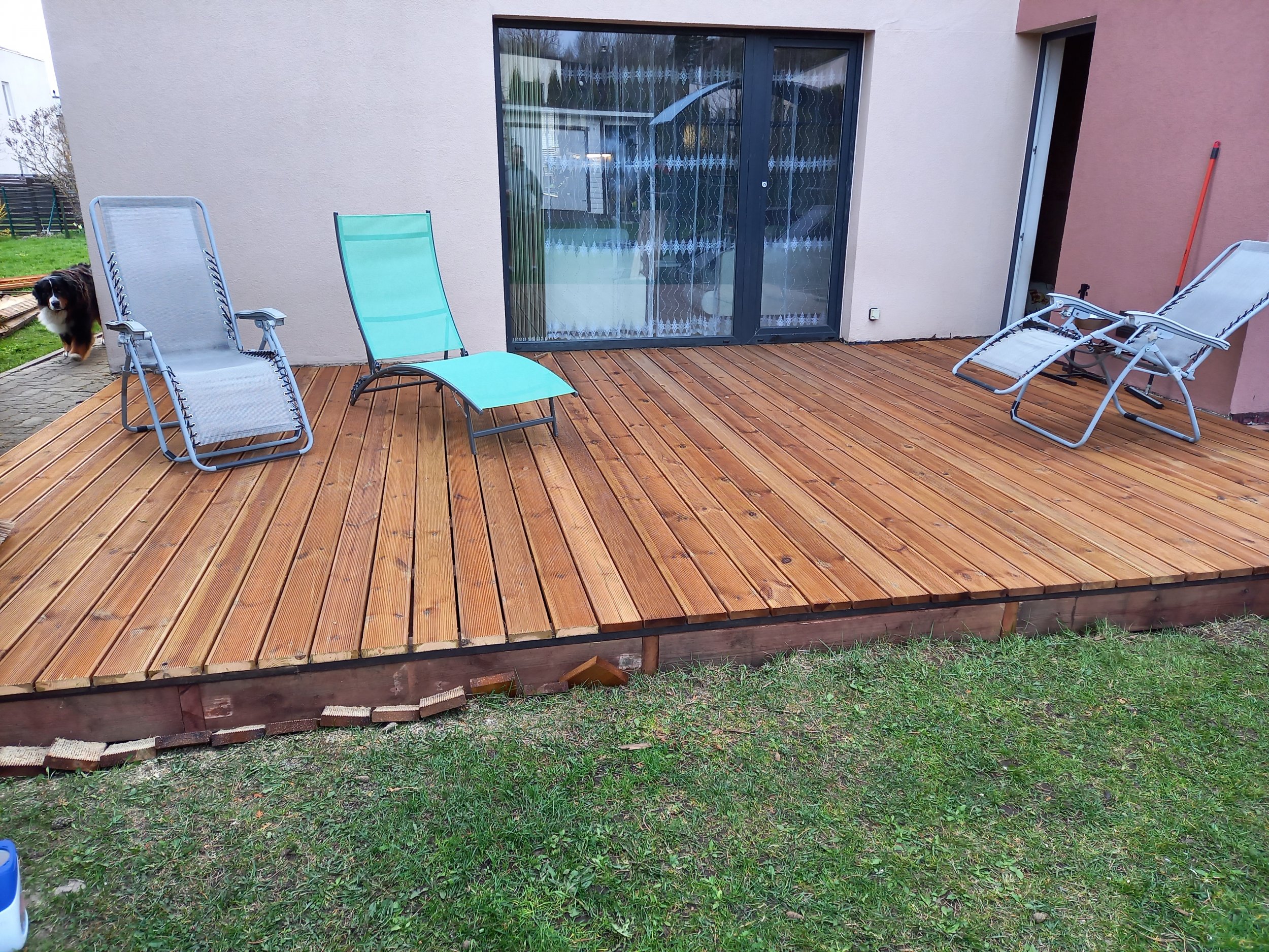 Terassi katuse alune ehitamine - Hange.ee